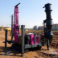 China Reverse Circulation Drilling Rig Power 132KW Hydraulic Core Drilling Rig Crawler Drilling Machine for sale