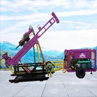 China Mobile Small Core Drilling Rig High Torque and Thrust Required Diamond Core Drill Machine for sale