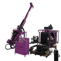 China Rock Core Drilling Rig Geotechnical Mobile Drilling Rig Tunnel Exploration Core Drilling Rig Machine for sale
