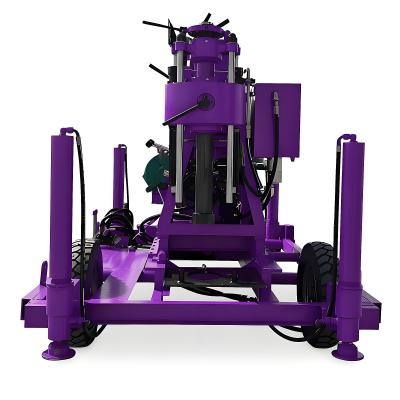 China Core Drilling Rig Machine 100m 200m Hydraulic Exploration Drilling Equipment Mining Core Drilling Rig for sale