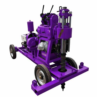 China Trailer Core Drilling Rig Reliable Subsurface Sampling Drilling Machine Diamond Core Drilling Rig Manufacturer for sale