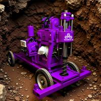 China Hydraulic Core Drilling Rig Rotary Borehole Drilling Equipment Geological Core Drilling Rig Machine for sale