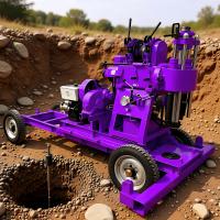 China Portable Core Drilling Rig Flexible Movement Geotechnical Drilling Equipment Hydraulic Core Drilling Rig for sale