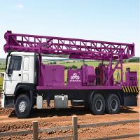 China Water Well Drilling Rig With Mud Pump 400meter Deep Agricultural Irrigation Water Drilling Rig Machine for sale