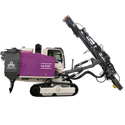 China DTH Drilling Rig High Frequency Penetration Borehole Drilling Rig Surface Mining Drilling Equipment for sale