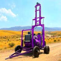 China Vertical Rotation Hydraulic Core Drilling Rig Rock And Soil Sampling Drilling Machine Deep Core Drill Rig for sale