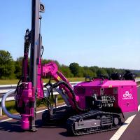 China Diesel Pile Driver Machine Urban Construction Piling Machinery Engineering Photovoltaic Pile Driver for sale