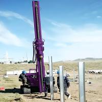 China Diesel Pile Driver Machine Urban Construction Piling Machinery Engineering Photovoltaic Pile Driver for sale