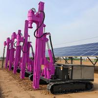 China Screw Pile Driver Highway Guardrail Pile Driving Machine High Drilling Speed Pile Drilling Rig for sale