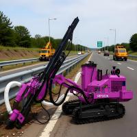China Hydraulic Pile Driver Anchoring Construction Multiangle Drilling Rotary Borehole Pile Driving Machine for sale