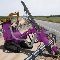 China Diesel Pile Driver Urban Development Engineering Drilling Rig Ground Screw Pile Drilling Machine for sale
