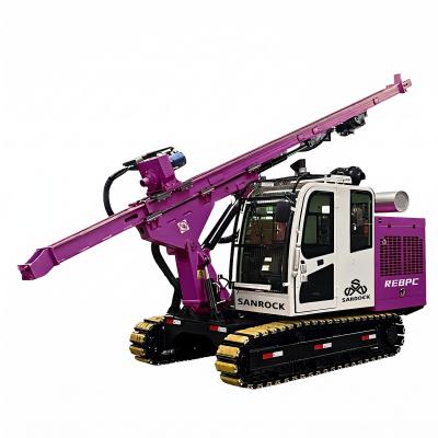 China Pile Driving Machine Resistant High Temperature Environments Hole Diameter 90-400mm Hydraulic Pile Driver for sale