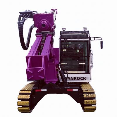 China Screw Pile Driver Machine Alignment Control  Precision Depth Borehole 30m Solar Photovoltaic Pile Driver for sale