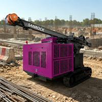 China Screw Pile Driver Machine Alignment Control  Precision Depth Borehole 30m Solar Photovoltaic Pile Driver for sale