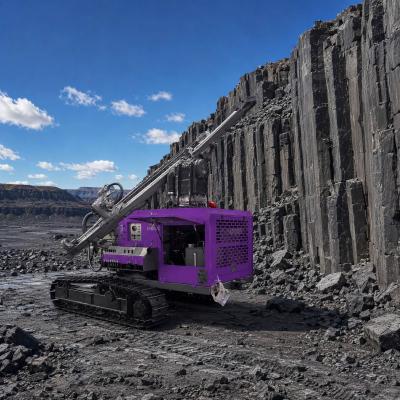 China All Terrain Mining DTH Drilling Rig High Climbing Ability Drilling Rig Equipment Multifunctional Borehole Drilling Rig for sale