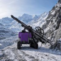 China Mining Blasting Drilling Rig 12 Filter Element Dust Collector Hydraulic Drill Equipment Portable DTH Drilling Rig for sale