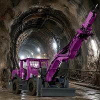 China Underground Scaling Rig Secondary Rock Breaker and Tunnel Scaling Drilling Rig Machine for sale
