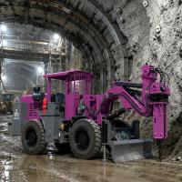 China Tunneling Scaler Machine Telescoping Boom and Tilting Breaker Head Adapt Underground Drilling Machine for sale