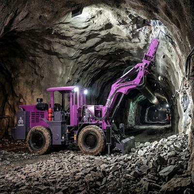 China Dust Removal Mining Tunnel Drilling Rig Rock Breaking and Scaling Functions Underground Scaling Drilling Machine for sale
