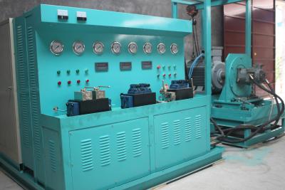 China Test Report Printing Hydraulic Motor Test Bench With AC380V 400A Power for sale