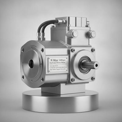 China Hydraulic Piston Motor with 3300rpm Maximum Speed Low Speed High Torque and Variable Displacement for Construction Machinery for sale