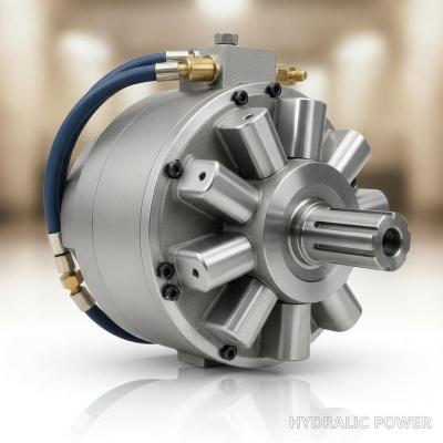 China Radial Piston Hydraulic Motor with High Torque Output and Smooth Performance for Low Speed High Torque Applications for sale