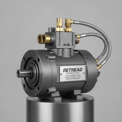 China Retread Fixed Displacement Hydraulic Piston Motor With Low Speed High Torque And Up To 350 Bar Operating Pressure for sale