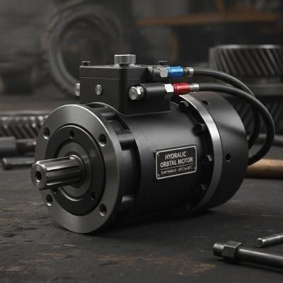 China Hydraulic Orbit Motor with Cast Iron Construction and Flange or Foot Mounting for Industrial Machinery in -20°C to 80°C Range for sale