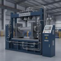 China 1000 Bar 10 Tons Hydraulic Cylinder Test Bench with 35 MPa Maximum Test Pressure for Heavy Duty Testing for sale
