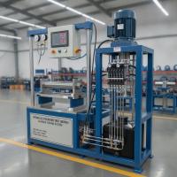 China 35 MPa 10 Tons Hydraulic Cylinder Test Bench with 50Hz Power Supply for Leakage Testing for sale