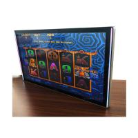 China Aristocrat Hot Gaming Silver Color PCAP Multi Touch Capacitive Touchscreen 23inch  With Side And Edge LED Bezel for sale