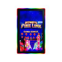 China WMS/POG/Firelink Game Infrared Touch Screen Monitor 32 inch With LED Side Light for sale