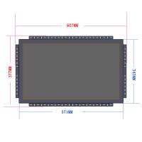 China 23.8 Inch 16 9 Gaming Infrared Touch Screen Interactive Digital Signage Touch Screen For POG/WMS for sale