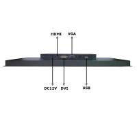 China High Brightness 1920*1080 HD Panel Mount Touch Screen Monitor Industrial Grade 21.5 Inch for sale