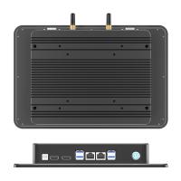 China 10.1Inch 1920*1200 All In One Industrial Touch Screen Black PC For Window And Linux for sale