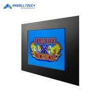 China 300Nits Brightness Gaming Touch Screen With Tempered Glass And USB Bizel Option for sale