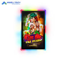 China 400 Nits Gaming Touch Screen Monitor with Scratch Resistant Side Edge LED Bezel and 5ms Response Time for sale