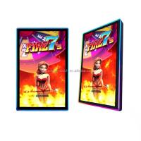 China 27'' PCAP 3M/ELO Touch Gaming Monitor Side LED Bar 16.7M For Slot Gaming for sale