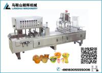 China Automatic Jelly | Fruit juice Cup Filling and Sealing Machine for sale