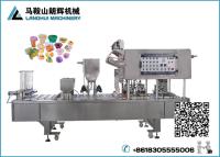 China Automatic Honey Small Plastic Cup Filling Sealing Machine for sale