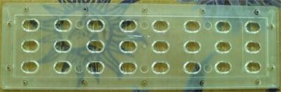 China China Plastic optical and LED lenses for street lamp for sale