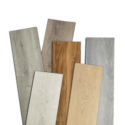 China UV Coating Click Lock SPC Vinyl Flooring Moisture Proof Squared Edge for sale