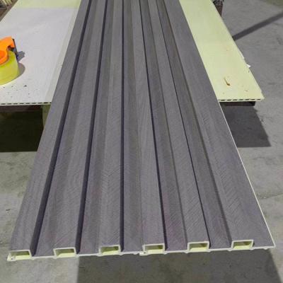 China Modern 9mm 2.5cm Home Decor Interior WPC Wall Panel For Tv Background for sale