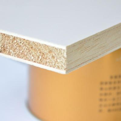 China 1250x2550mm Wood Based Panels 15mm White Melamine Board For Furniture for sale