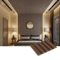 China Wood Plastic Composite Interior WPC Wall Panel For Household UV Resistant for sale