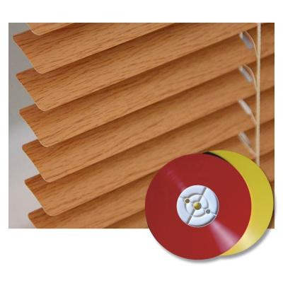 China 15mm 25mm Cordless Aluminum Blind Slats For Home Decoration 600m/800m/1000m for sale