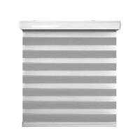 China Cordless Dual Layer Roller Shades Day And Night Zebra Roller Blinds Light Filtering for sale