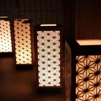 China Rustic Decorative Wood Kumiko Led Water Bubble Wood Divider Screens For Restaurant for sale