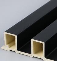 China Decorative House Building Materials Economical Wooden Grain PVC WPC Wall Panels for sale