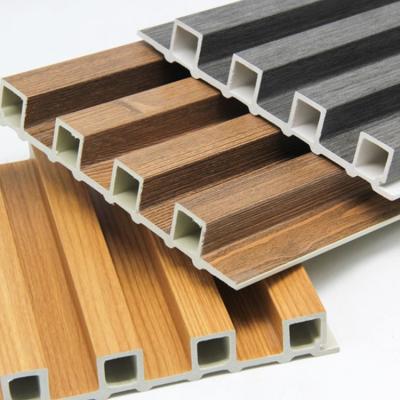 China Colorful WPC Wall Panel Wall Decorations Interior Easy Installation Anti-scratch WPC Wall Cladding for sale